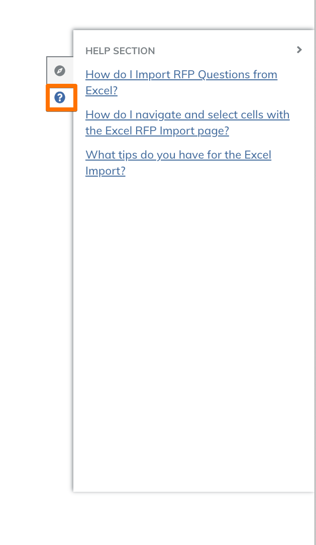 How do I import RFP questions from Excel? – RFP360